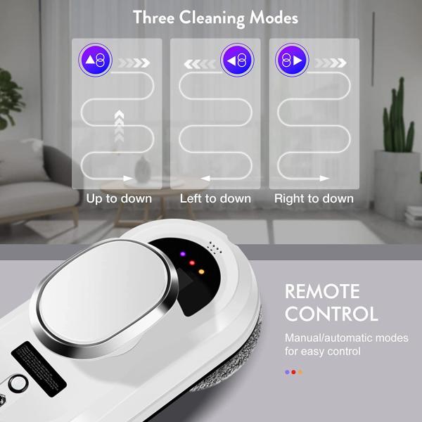 Quality Remote Control app Controlled Intelligent Window Cleaner Robot with Private Mold for sale