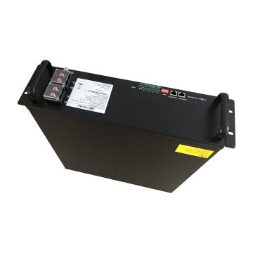 Quality 2500 Times RS485 2.5KW 48V 50AH UPS Lithium Battery For 5G Base Station for sale