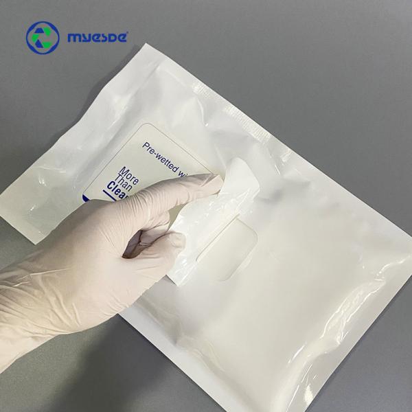Quality Microfiber Industrial IPA Clean Room Wipes 20x20cm Saturated Wipes for sale