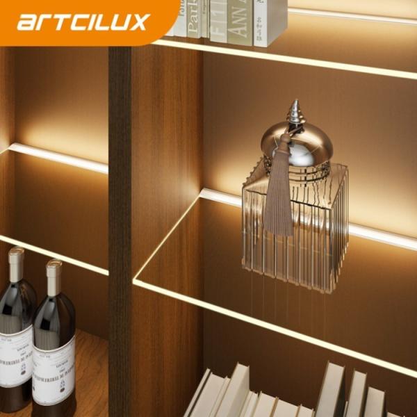 Quality Aluminium Profile Kitchen Induction Strip Light Alloy 14.5mm Width A2103 for sale