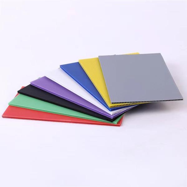 Quality Ploypropylene Plastic Corrugated Sheet Hollow White 1500mm Corrugated Plastic Corona Board for sale