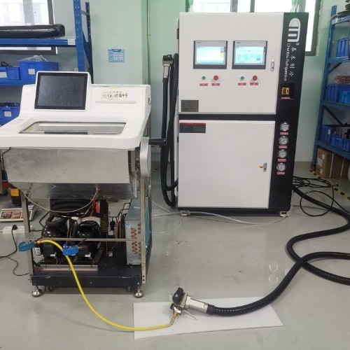 Quality R134a R404A Freon Charging Machine Dual Charging System Filling Machine for sale