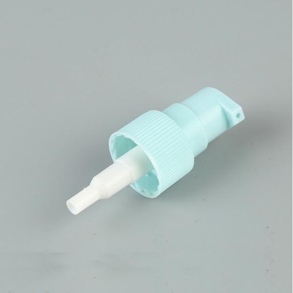 Quality 18mm 20mm Fine Mist Spray Tops For Disinfectant Solid Blue Ribbed for sale