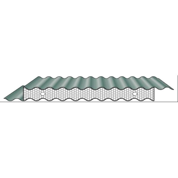 Quality Chrome Coating House Wall 0.3mm EPS Sandwich Panel Machine for sale