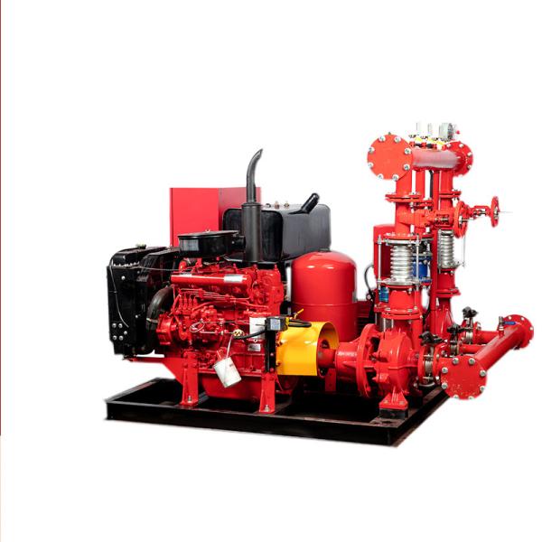 Quality 200gpm 27HP Diesel Engine Centrifugal Fire Pump Set with Control Panel for sale