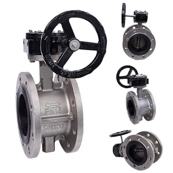 Quality Stainless Steel D341X-16P Midline Butterfly Valve for DN40-300 at Normal Temperature for sale
