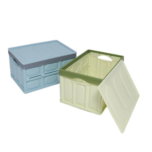 Quality Collapsible Lidded Cube Household Storage Containers For Snack Multiscene for sale