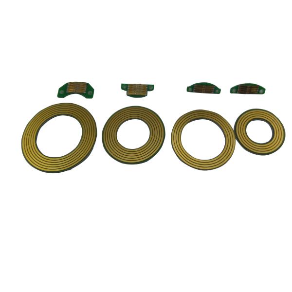 Quality Pancake PCB Through Hole Slip Ring Assembly 3 Circuits Transfer Power For LED for sale
