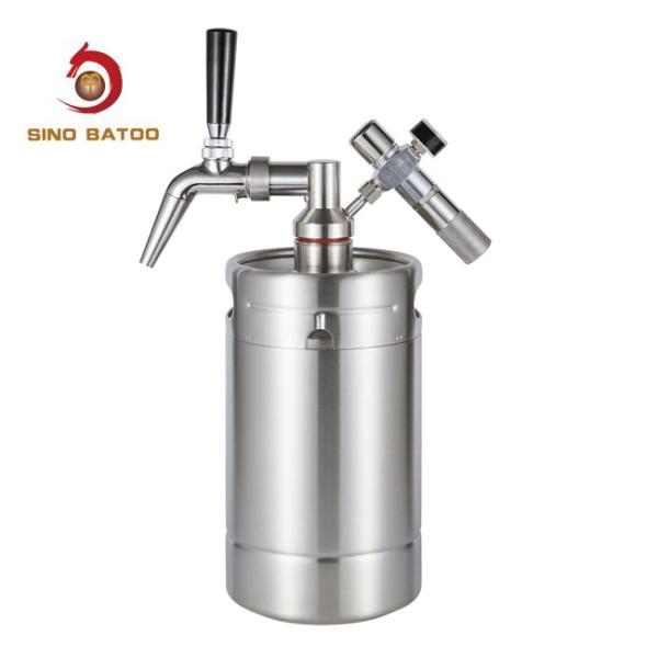 Quality Pressureized Nitro Cold Brew Coffee Maker , 64oz Nitro Cold Brew Dispenser for sale