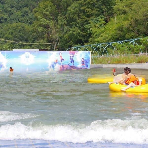 Quality Customized Outdoor Wave Pool Construction For Water Park Weather proof for sale