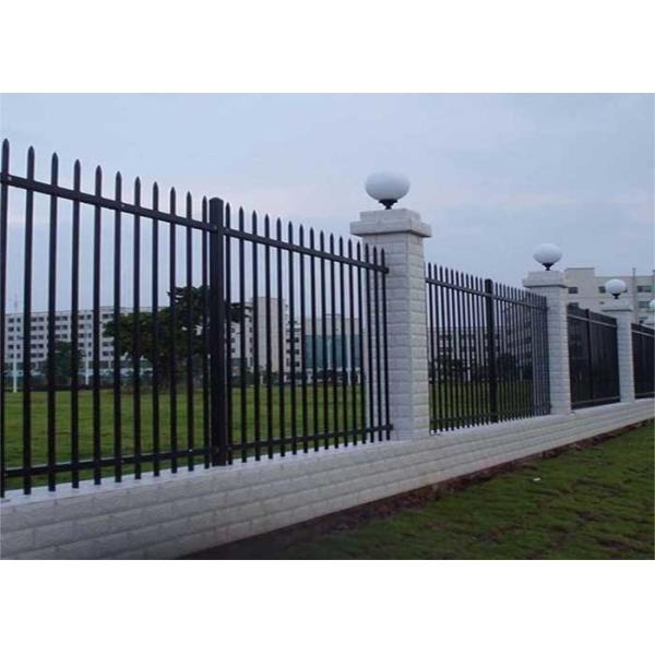 Quality Galvanized Welded 1.8x2.4m Tubular Steel Fence OHSAS Approval for sale