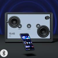 Quality Ultra Clear Glass Interactive Bluetooth Speaker AR Coated HD for sale
