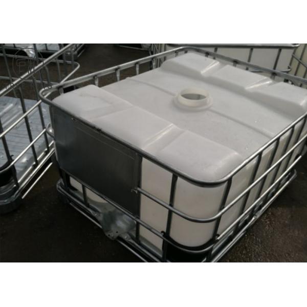 Quality Steel Caged Tote Stackable Ibc Liquid Storage Containers Tanks 500L / 132Gallon for sale