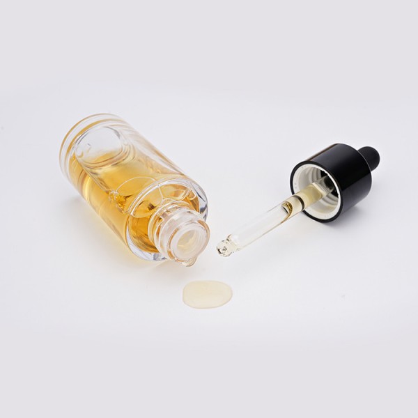 Quality 30ml Squeezable Customizable Empty PET Plastic Dropper Bottle for Eye Essence for sale