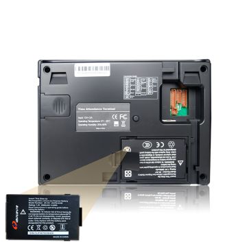 Quality Fingerprint Biometric Time Attendance System with Battery and Support TCP/IP/USB for sale
