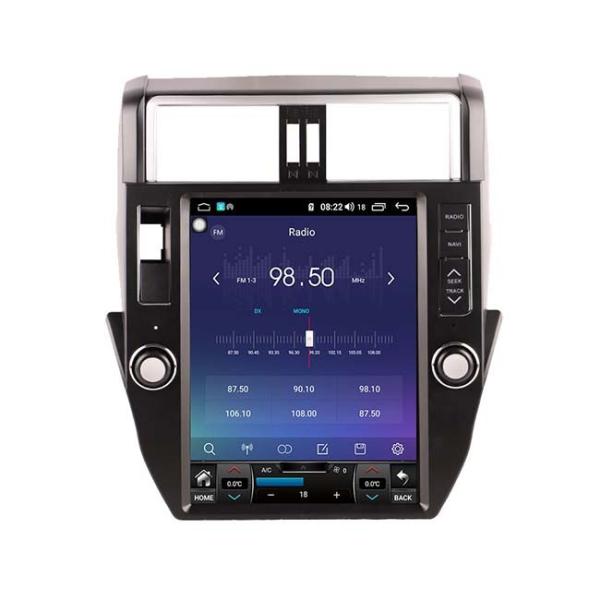 Quality Tesla Style Prado Toyota Sat Nav 12.3 Inch Android 11 Head Unit 8 Core for sale