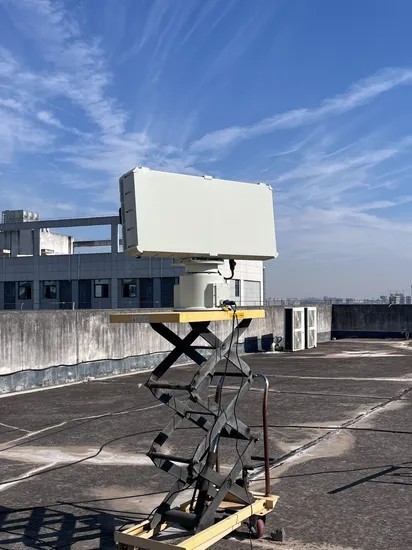 Quality Wide Detection Range Phased Array Radar For Military Bases 360° for sale