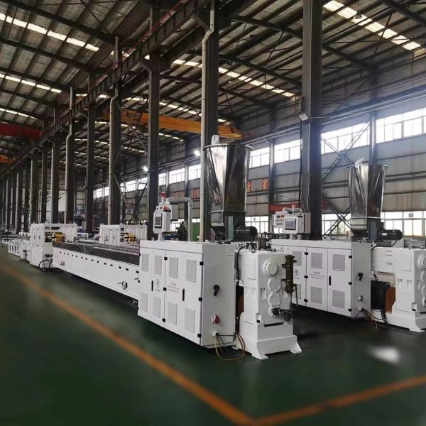 Quality 2025 Hot sale China HYPET PVC Window and Door Profile High Speed Extrusion Production Line  UPVC Sliding Glass Window Door Frame Making Machines for sale