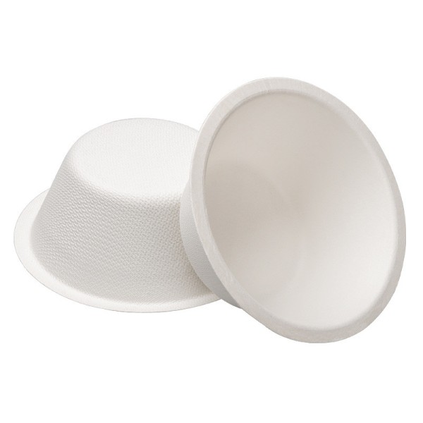 Quality 500ml Paper Bowl Eco-Friendly Degradable Disposable Bowl Sugarcane Pulp Bowl for sale