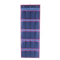 Quality 20 Breathable Pockets Cozy Organizer Over The Door Shoe Rack for sale