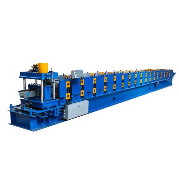 Quality High Precision Gutter Roll Forming Machine , Rain Gutter Machine With Hydraulc for sale