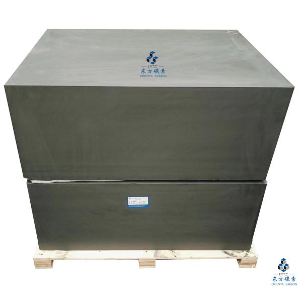Quality High Density Semiconductor Graphite 120 Mpa Smooth Isostatic Graphite Block for sale