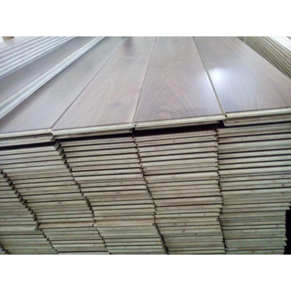 Quality Premium Wide Plank American Walnut Engineered Flooring, Single Strip for sale