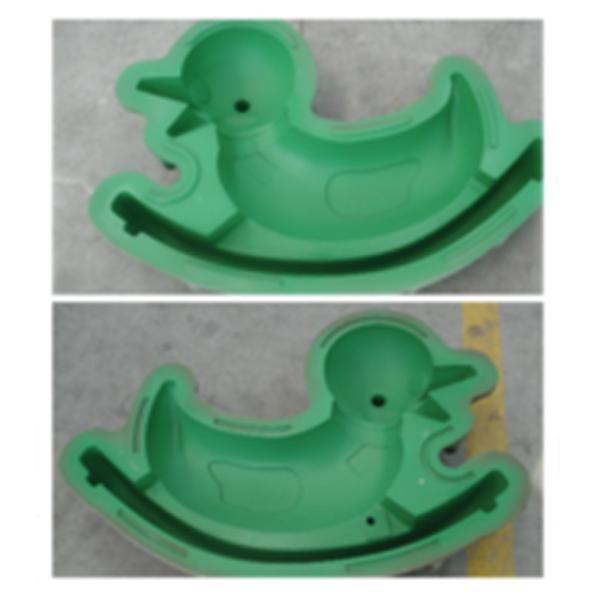 Quality Shiny Surface Finish Custom Rotational Molding For Plastic Rocking Chair for sale