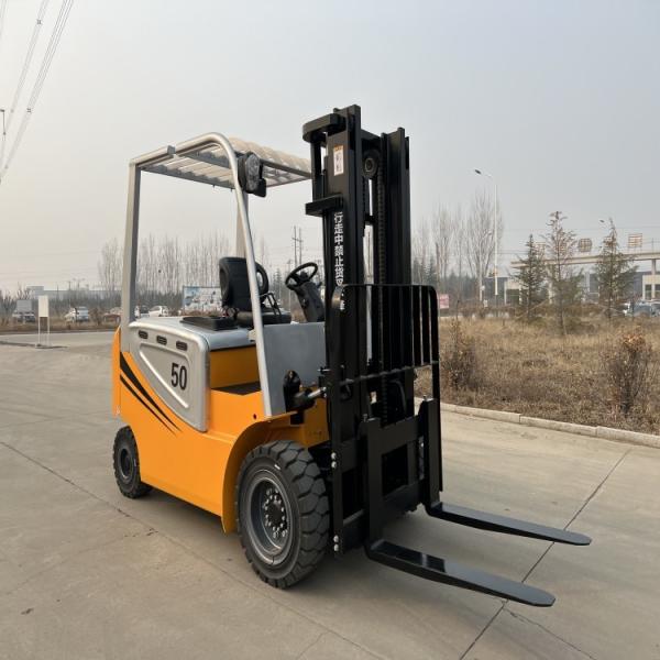 Quality Battery Powered Electric Forklift Truck 5Ton Versatile / Affordable for sale