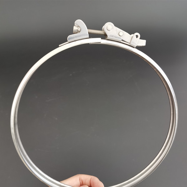 Quality 6''(150mm) Locking Band Screw Toggle Stove Chimney Pipe W V2 for sale