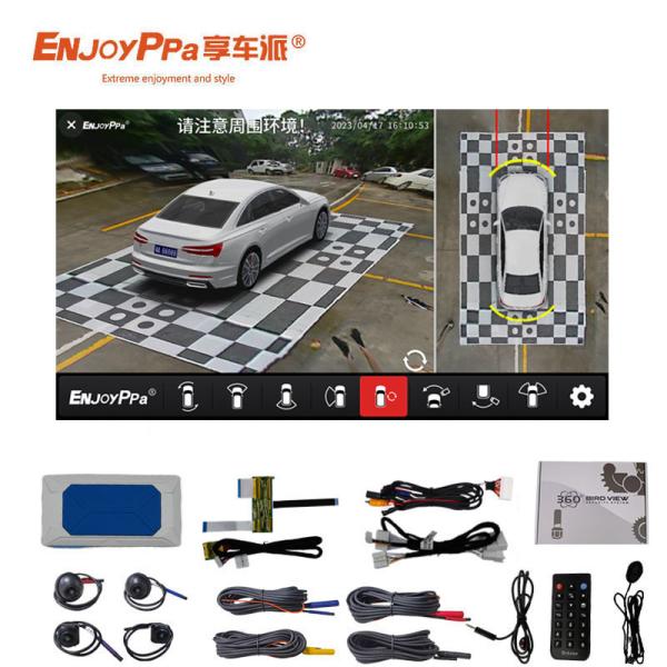 Quality Surrounding View 360 Parking Camera System For Toyota Reiz With 7 Inches Screen for sale
