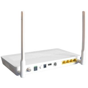 Quality Tx 1310nm Rx 1490nm HG8247H5 WiFi EPON ONU 2 Antennas FTTH EPON ONU Modem for sale