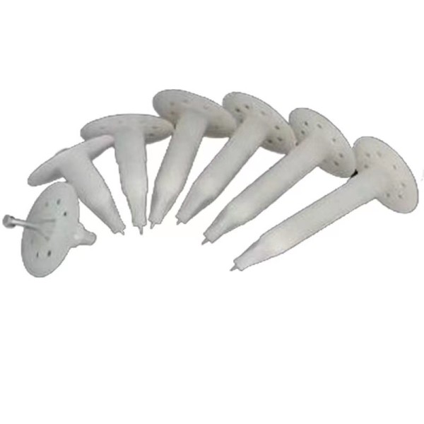 Quality Building Construction Material Fixing Steel Insulation Nails with Plastic Washer for sale