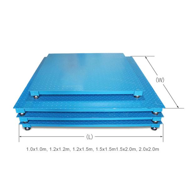 Quality Low Profile Floor Scales With RS235 Interface IP68 Protection Load Cell for sale