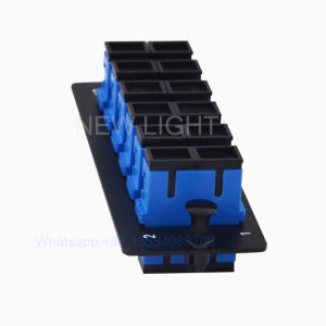 Quality Wall Mount 19 Inch Fiber Optic Patch Panel with 12/24/48/72/96 Fiber Capacity for sale