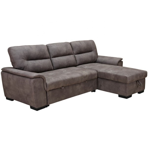 Quality Sectional Pull Out Folding Sofa Bed Multipurpose Breathable Light Gray for sale