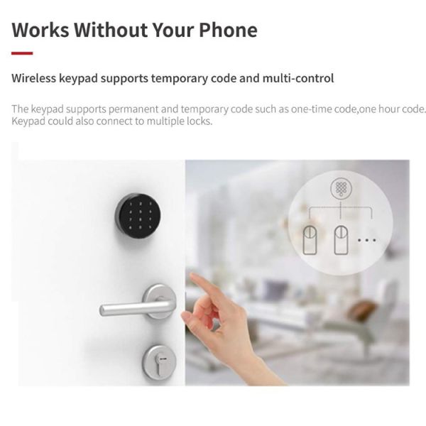 Quality Transform Your Old Lock into a Wifi-enabled Smart Lock with Smart Bluetooth Door for sale