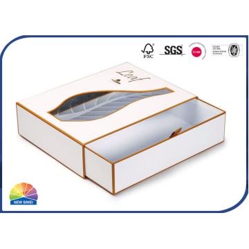 Quality Shampoo Packaging Ribbon Handle Rigid Drawer Gift Box for sale