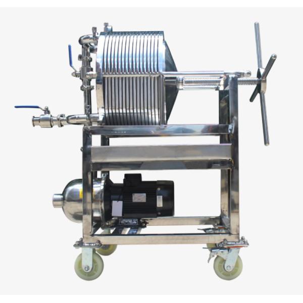 Quality Chemical Industry Stainless Steel Filter Press Pharmaceutical Dairy for sale