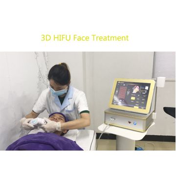 Quality Adjustable 8 Cartridges 3D Home Use Portable Hifu Machine for sale