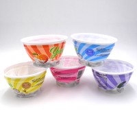Quality 130ml 4oz disposable yogurt cups yogurt container with aluminum foil lids for sale
