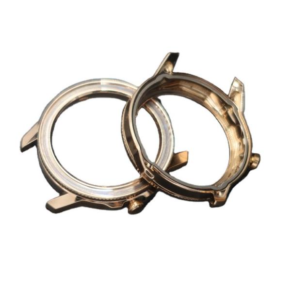 Quality SS316 CNC Machining Watch Parts Odm Chrome Plating Watch Case for sale