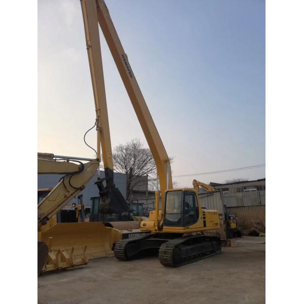 Quality Second Hand Komatsu PC220 Excavator With 20m Long Boom for sale