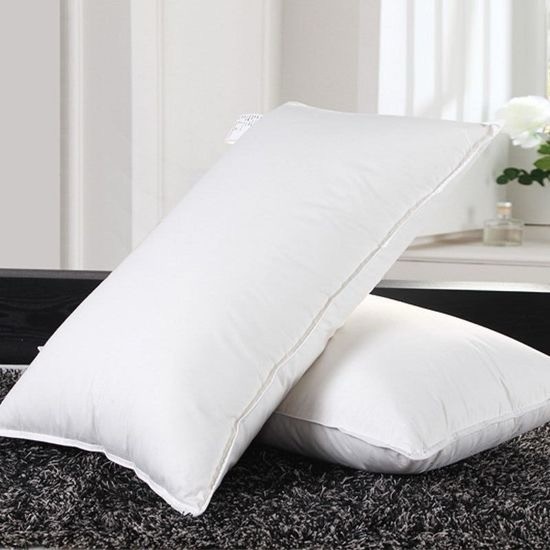 Quality Luxury Hotel Down Alternative Pillow Bed Pillow Customizable Logo for sale