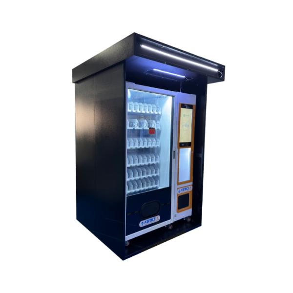 Quality Convenient Snacks Drinks Combo Raincoats Folding Umbrella Vending Machine For for sale