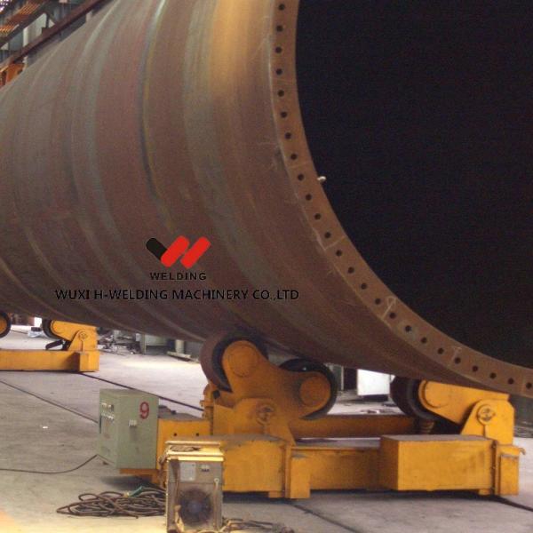 Quality PU Steel Roller Self Aligned Rotator 100 T Welding Turning Roller Equipment for sale
