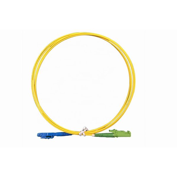 Quality High Speed E2000 Duplex Simplex Fiber Optic Patch Cords APC UPC LSZH Fiber Patch for sale