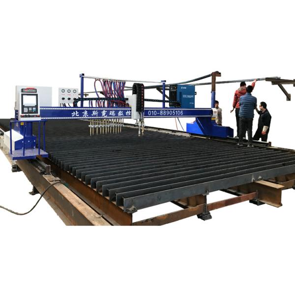 Quality 10 Gas Torch Gantry Laser Cutter CNC Plasma And Flame Cutting Machine for sale