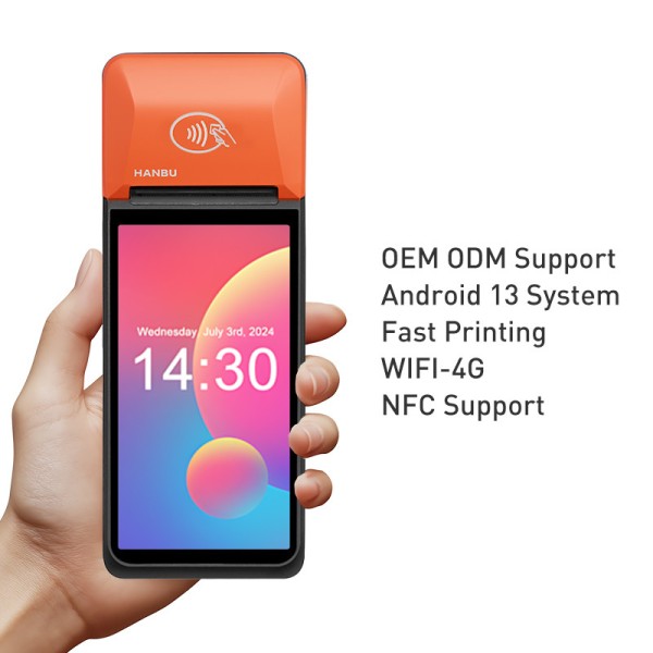 Quality 4G LTE Wireless Payment Device 32GB Storage / 64GB Storage Android POS With for sale