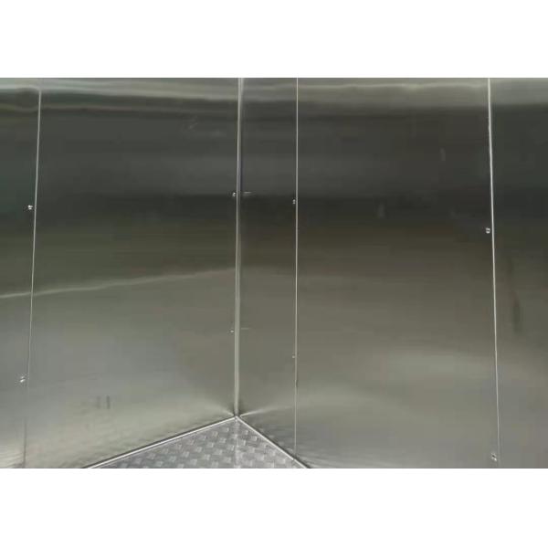Quality Customized Hinged Door 150mm Steel Blast Chiller 42KG/M3 Density Deep Freezer for sale
